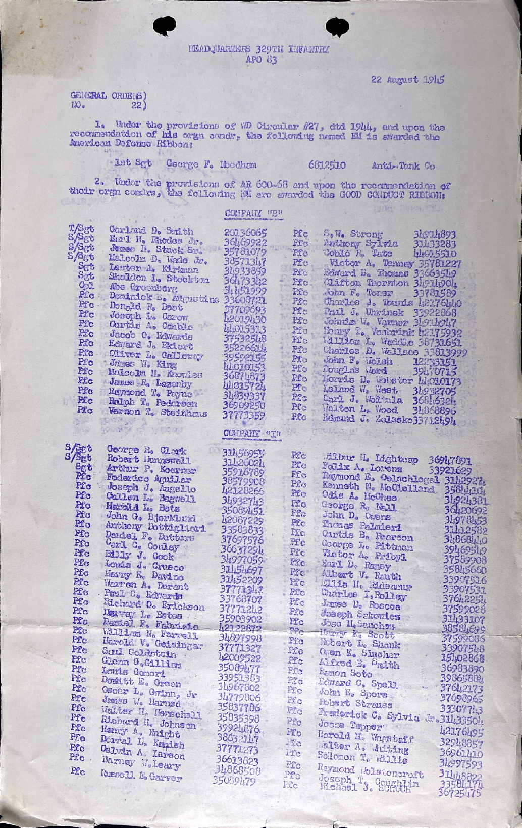 Records for George L Pittman (39469549)